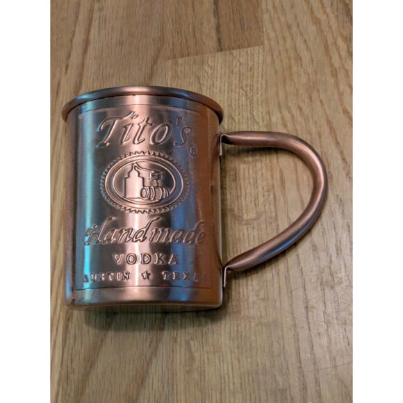 Tito'S | Dining | Titos Handmade Vodka Austin Texas Solid Copper Moscow ...